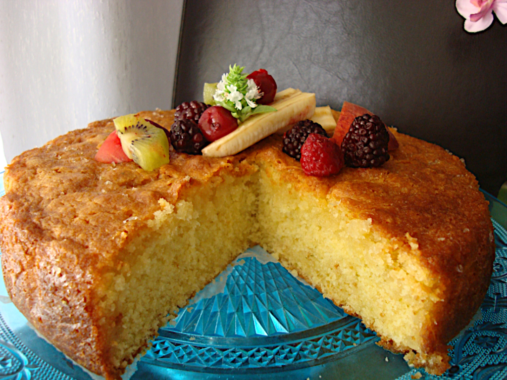 Κέικ με σιρόπι λάιμ - Miss Tasty